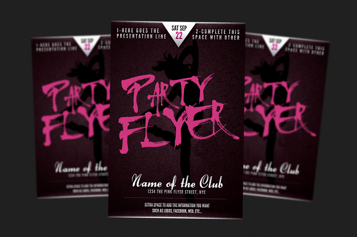 Party Flyer / Poster ~ Flyer Templates on Creative Market