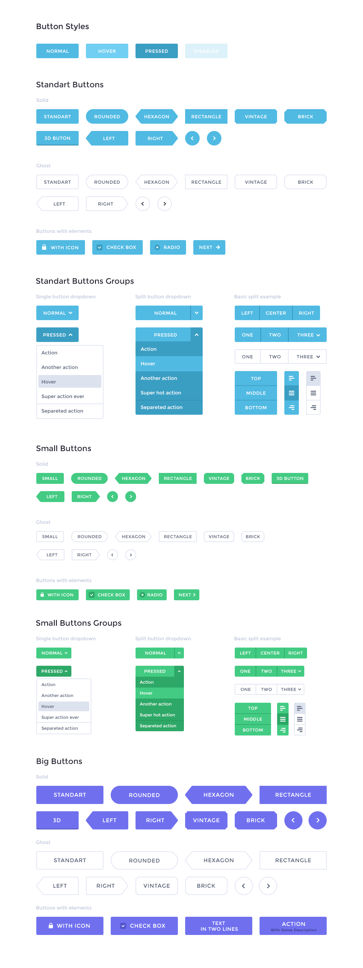 Boost UI Kit ~ Web Elements on Creative Market