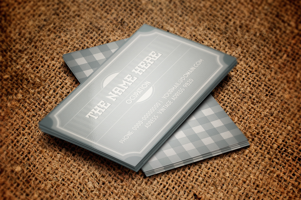 Vintage Personal Cards ~ Business Card Templates on Creative Market