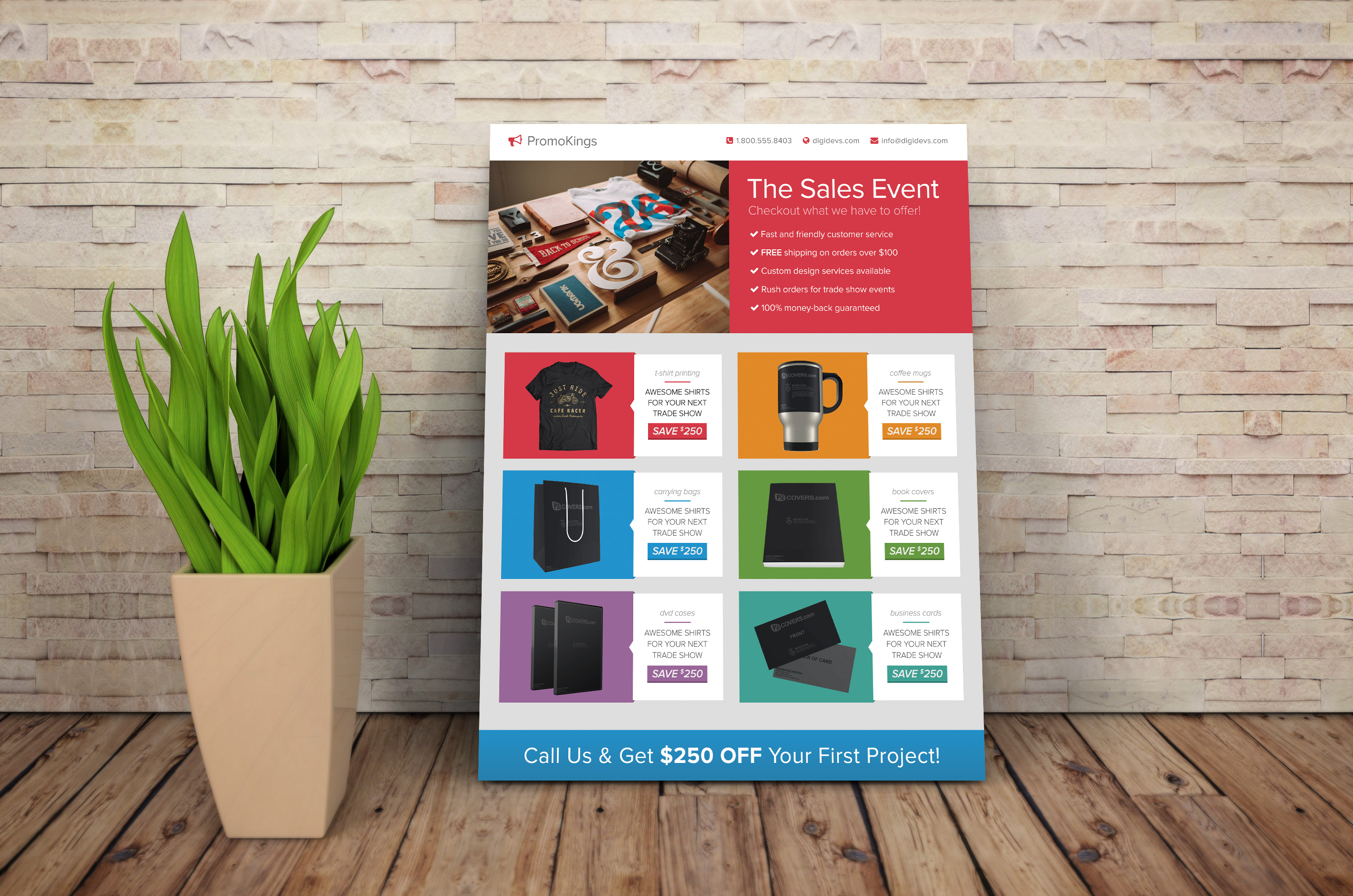 Promotion Marketing Flyers ~ Flyer Templates on Creative Market