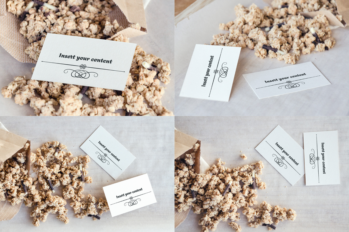 Paper Card Mock-Up 8PSD- part 3 of 3 ~ Product Mockups on Creative Market