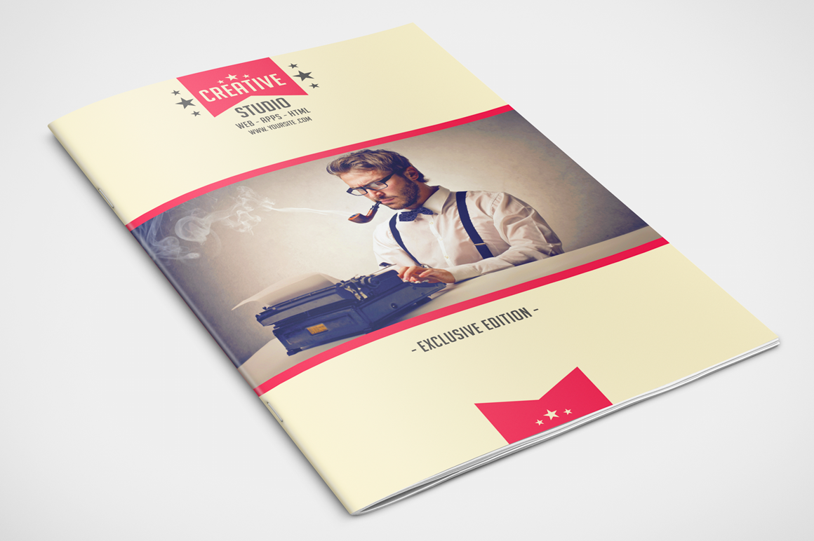 Retro Brochure ~ Brochure Templates on Creative Market