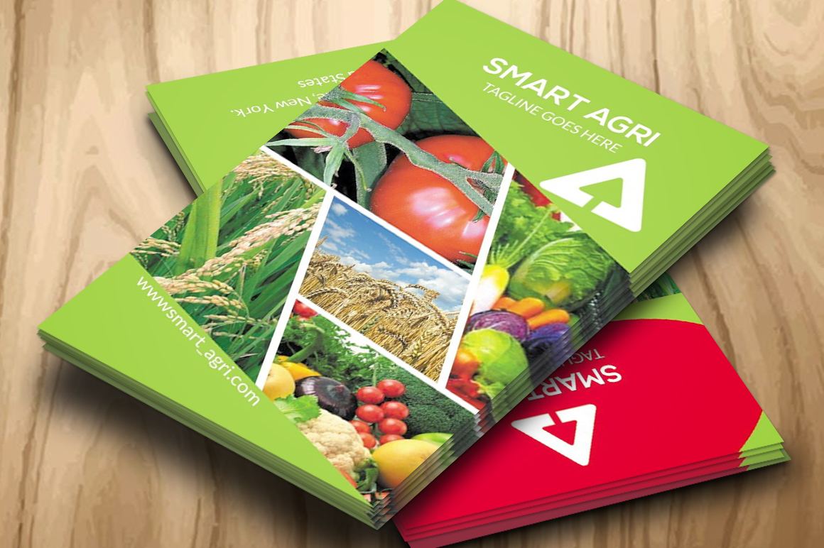 CT085 Agricultural business card ~ Business Card Templates on Creative ...