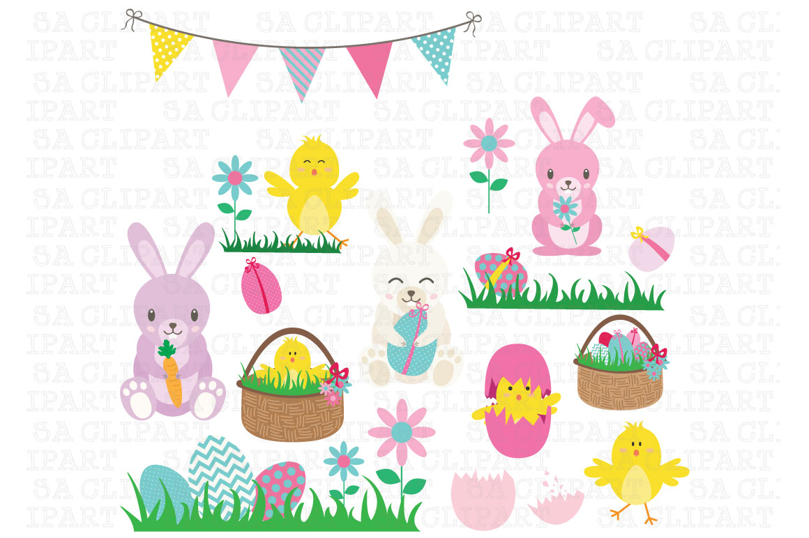 Easter ClipArt ~ Illustrations on Creative Market
