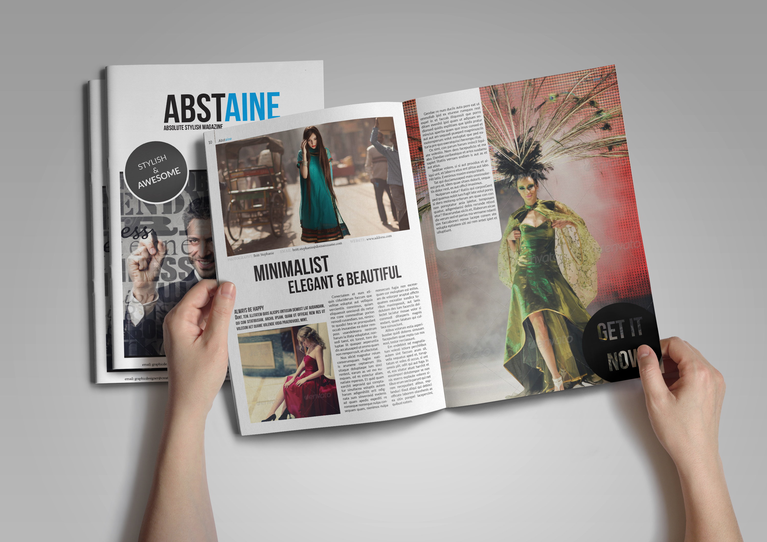 Magazine Bundle Vol. 02 ~ Magazine Templates on Creative Market