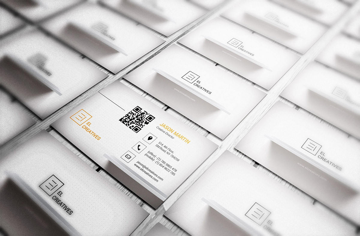 Creative Business card with Shelf ~ Business Card Templates on Creative ...
