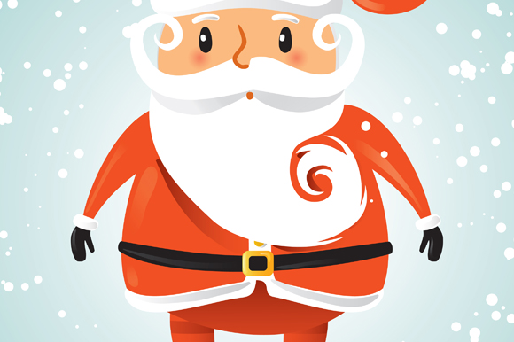 Vector Santa Claus ~ Illustrations on Creative Market