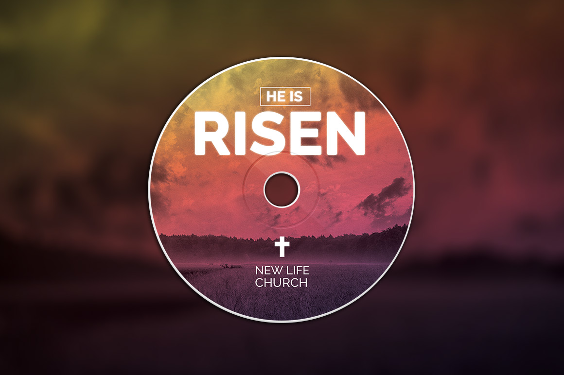 Easter Sunday Church Template Set ~ Flyer Templates on Creative Market