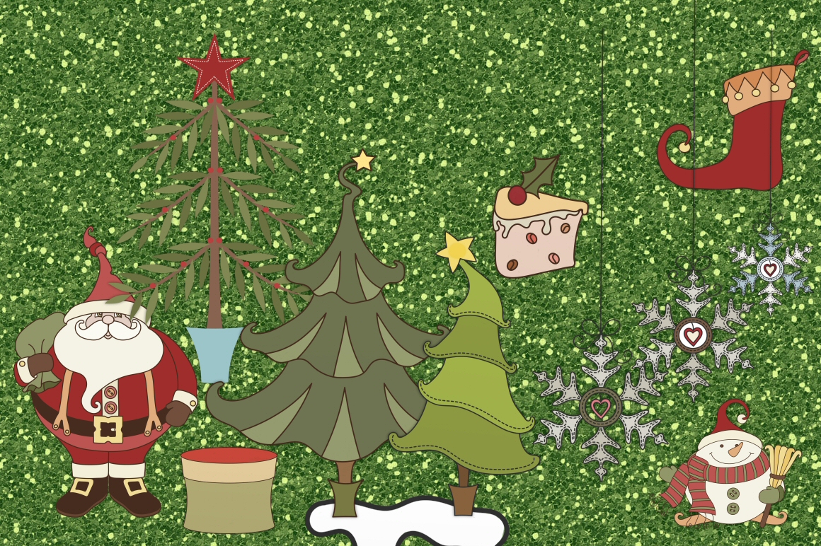 Christmas Clipart ~ Illustrations on Creative Market