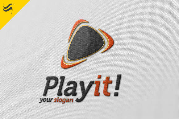Play It! Logo Template ~ Logo Templates on Creative Market