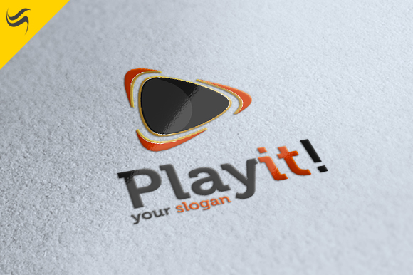 Play It! Logo Template ~ Logo Templates on Creative Market
