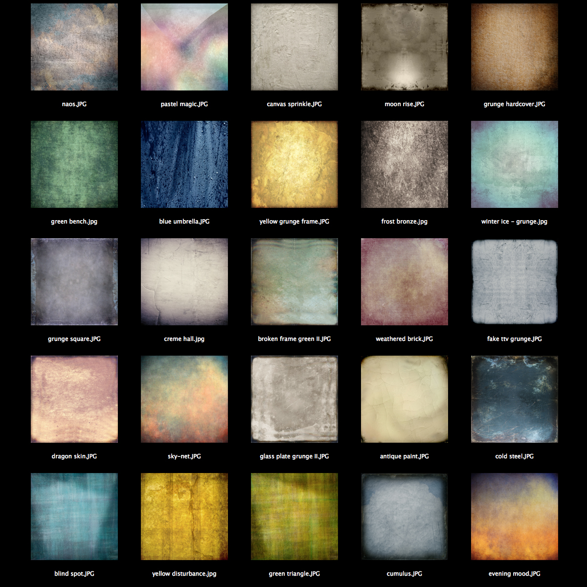 Medium Sized Grunge Textures Part 2 ~ Textures on Creative Market