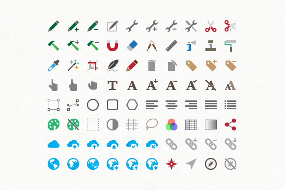 800 Premium Vector Icons ~ Icons on Creative Market