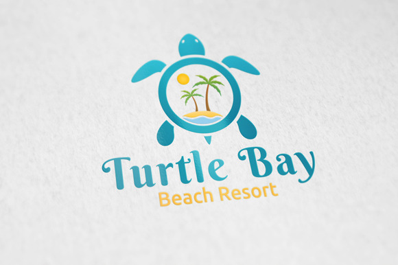 Turtle Bay - Logo Template ~ Logo Templates on Creative Market