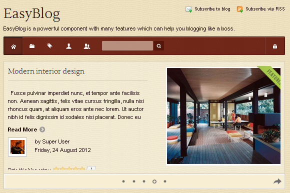 JSN Vintage - Creative Joomla Theme ~ Joomla Themes on Creative Market