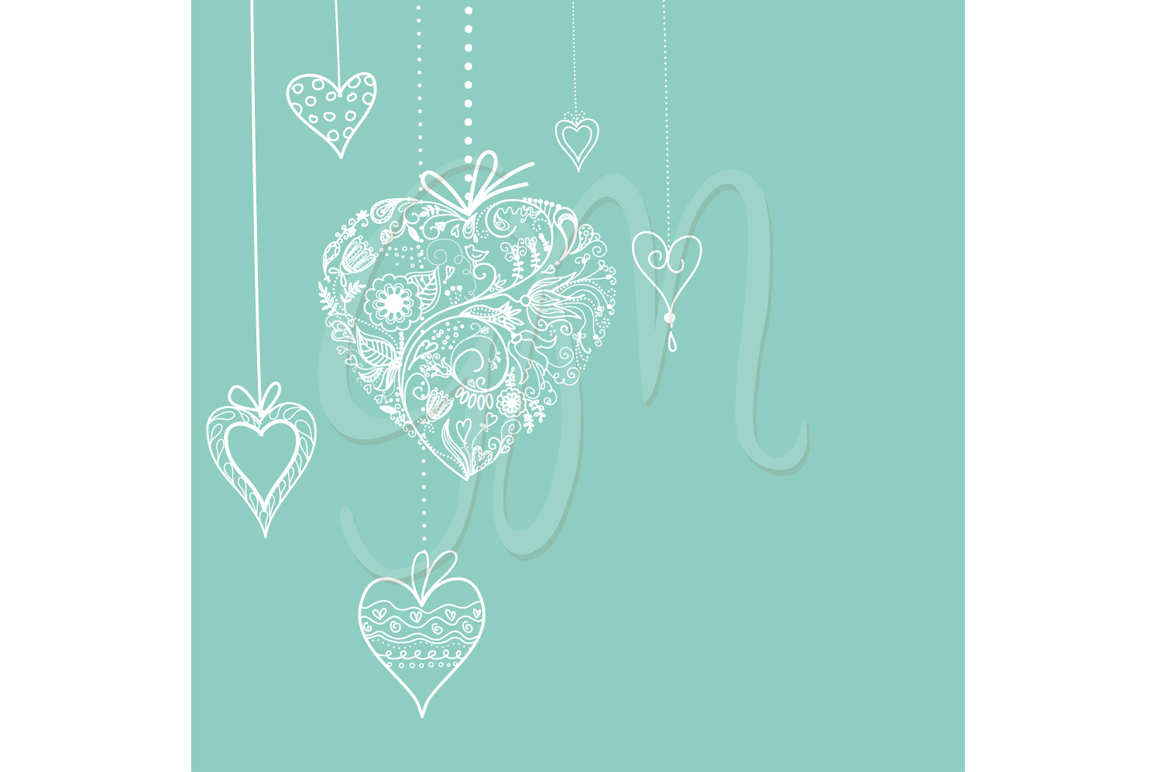Card Set of 9 Designs, hearts ~ Illustrations on Creative Market