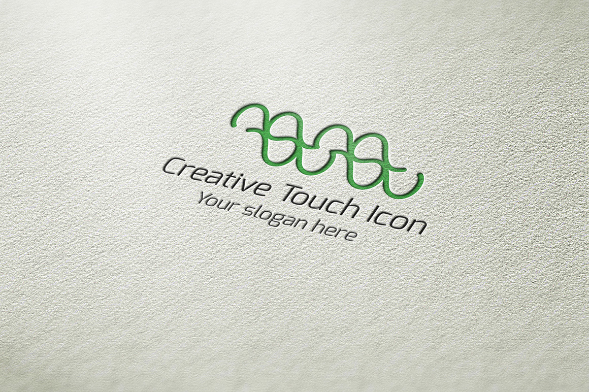 Creative Touch Icon Logo ~ Logo Templates on Creative Market