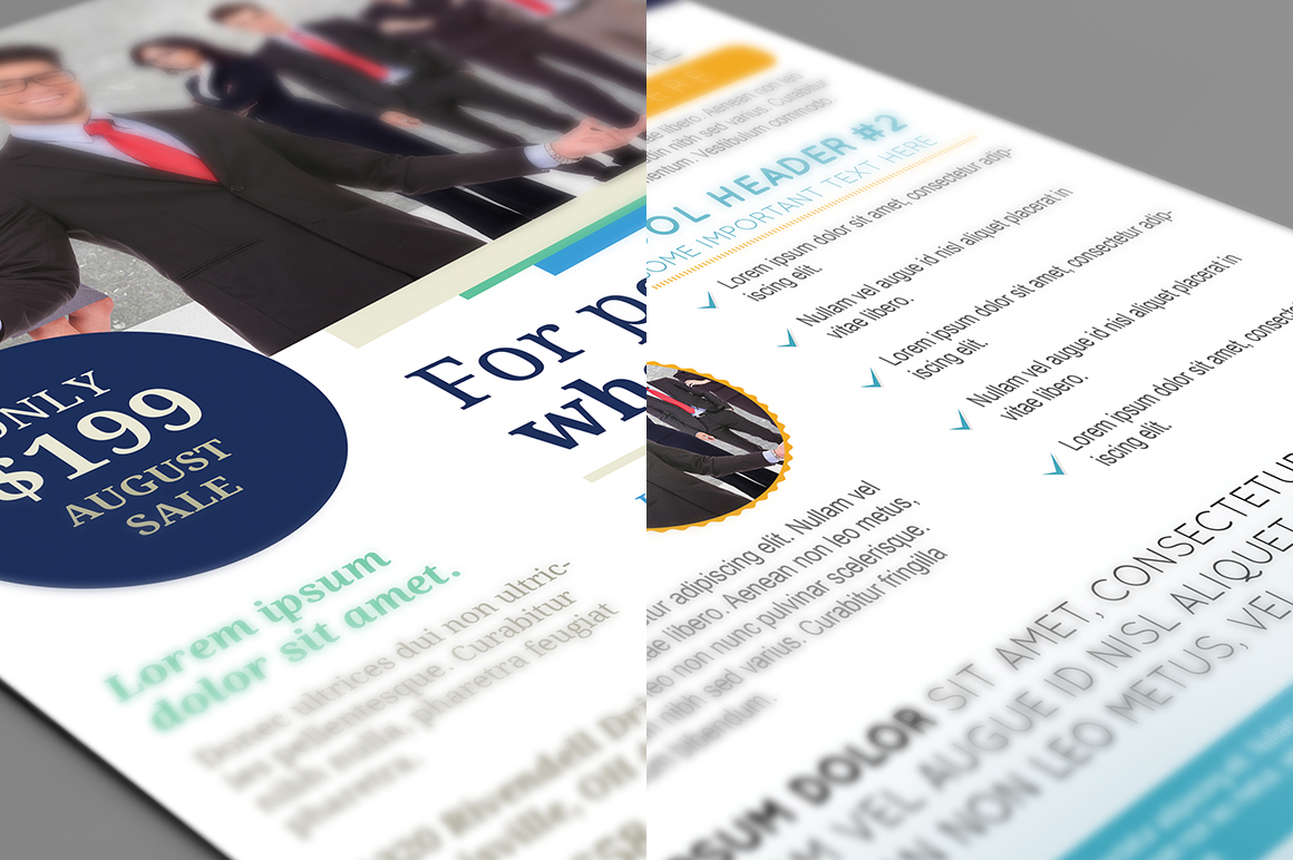 (Sale -60%) 6 Corporate Flyer Bundle ~ Flyer Templates on Creative Market