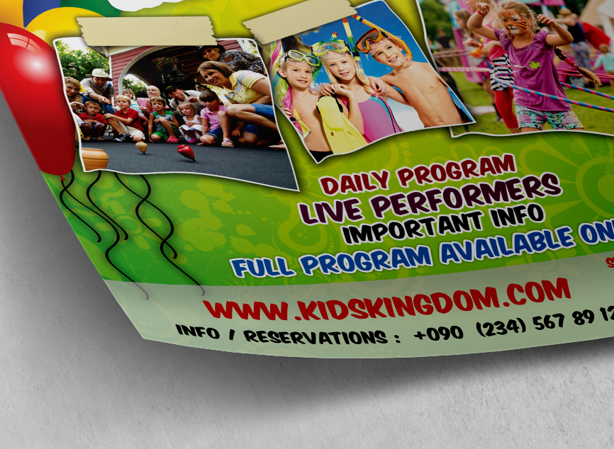 Kids Festival Flyers ~ Flyer Templates on Creative Market