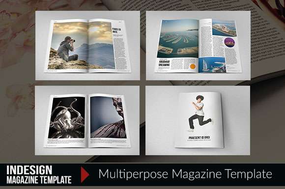 Indesign Magazine Template ~ Magazine Templates on Creative Market