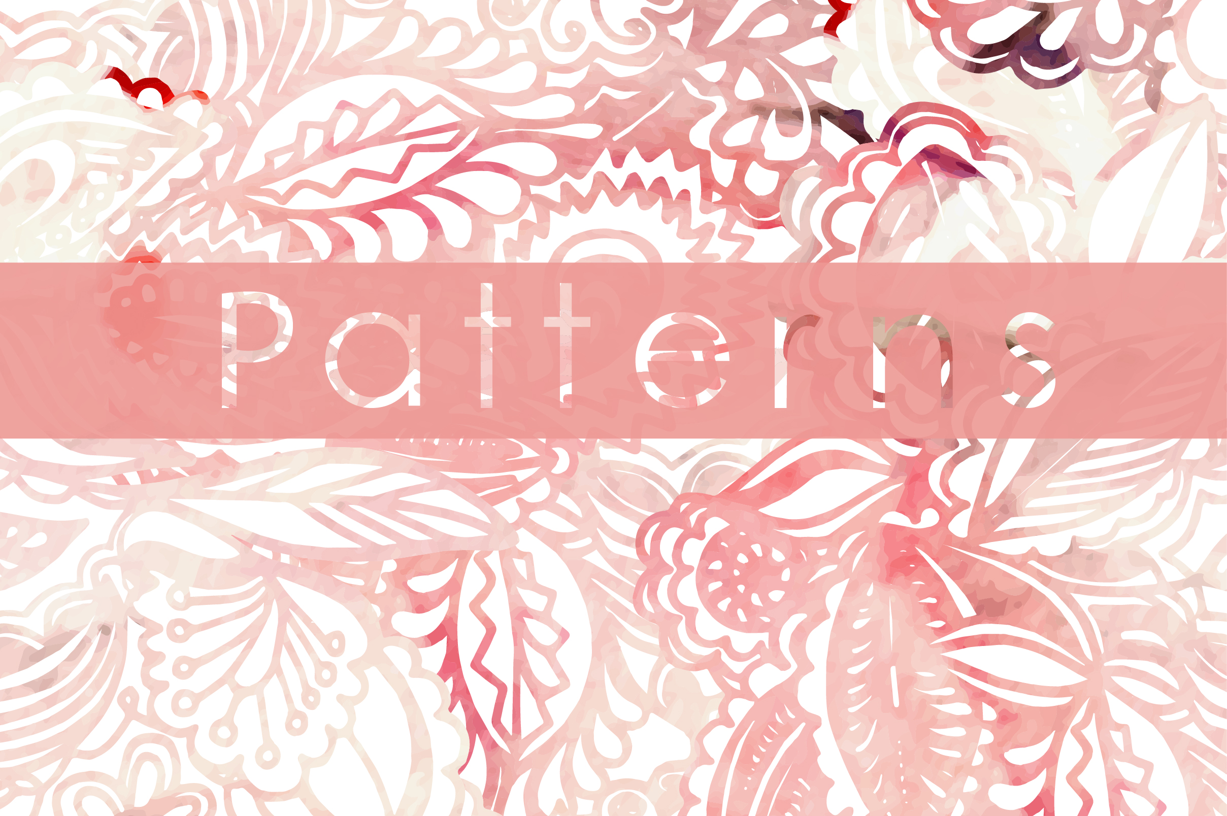 3 beautiful patterns for your design ~ Patterns on Creative Market