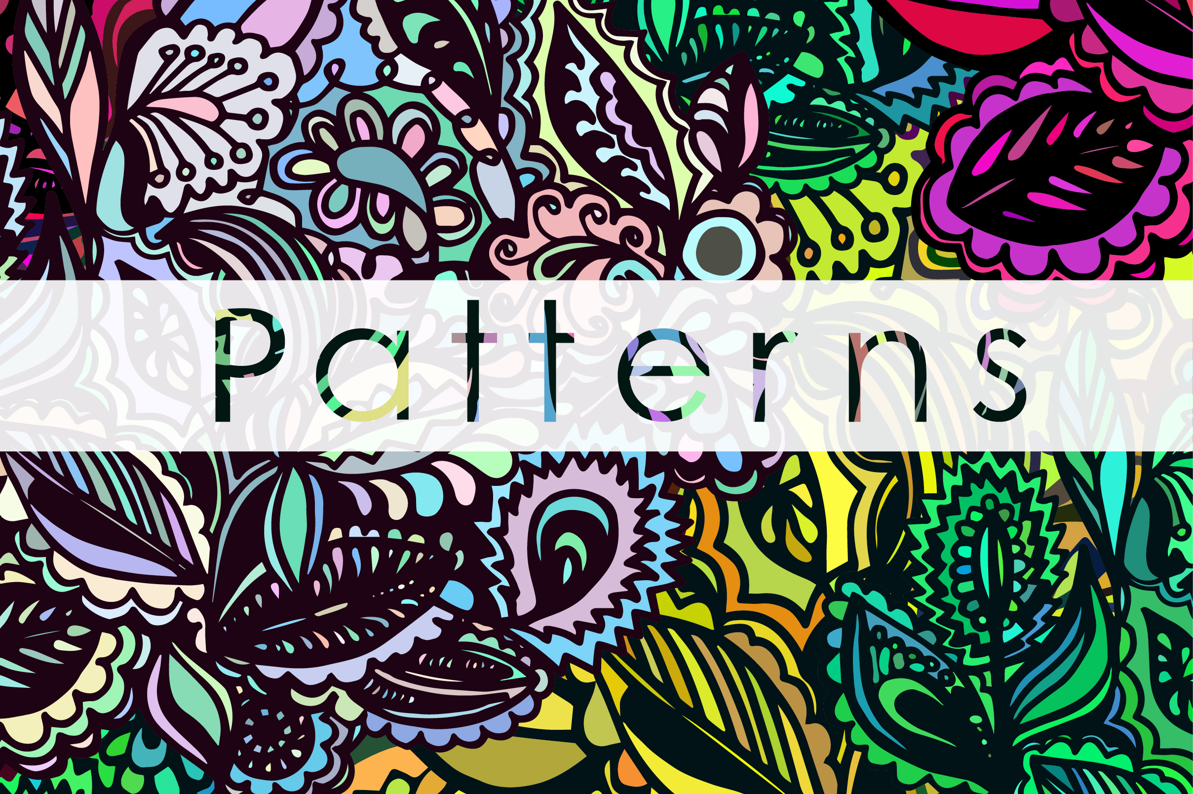 3 beautiful patterns for your design ~ Patterns on Creative Market
