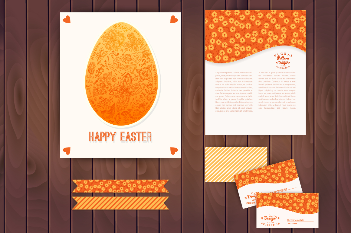 Easter cards ~ Illustrations on Creative Market