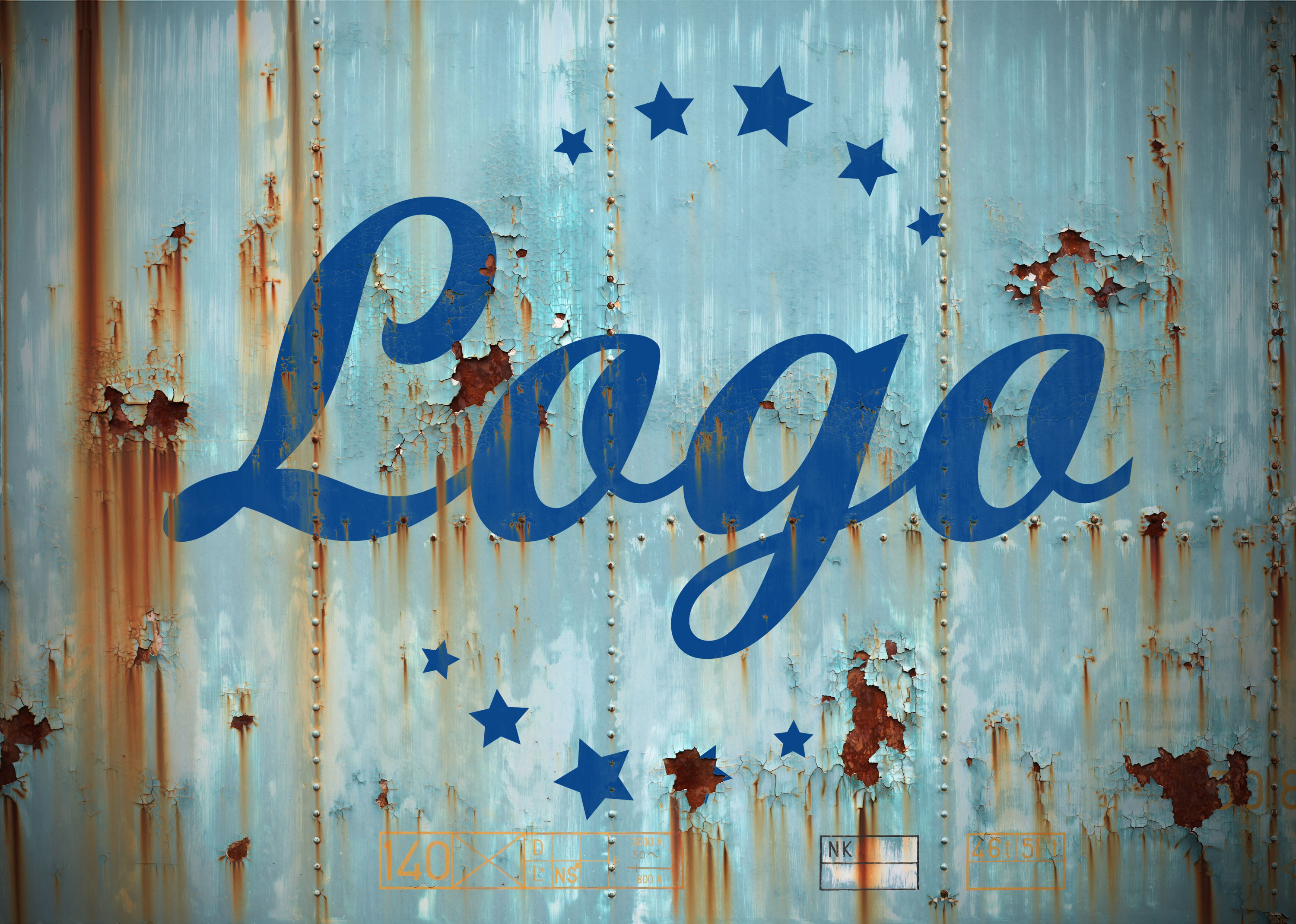 5 Overlay Logo Mockups ~ Product Mockups on Creative Market