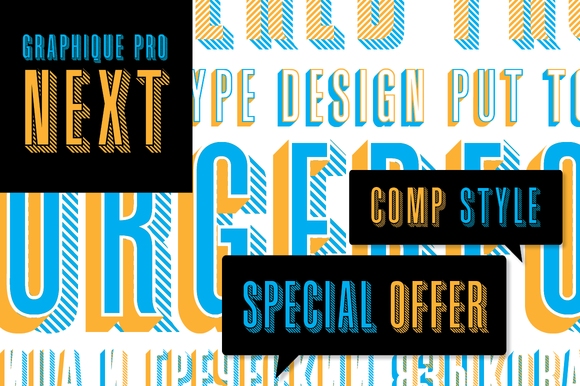Graphique Pro Next Comp ~ Display Fonts on Creative Market