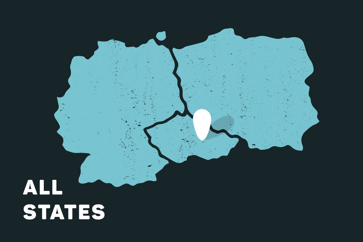 Illustrated map of Europe + bonus ~ Objects on Creative Market