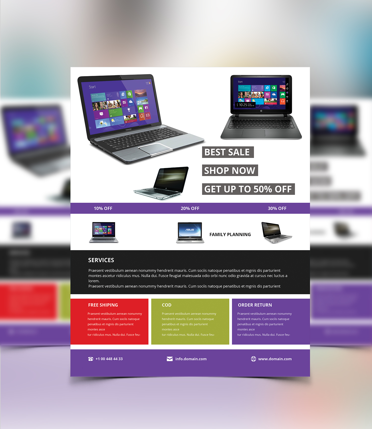 Flyer Design ~ Flyer Templates on Creative Market