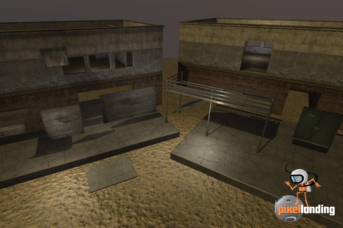 Industrial Abandoned Factory ~ Environment on Creative Market