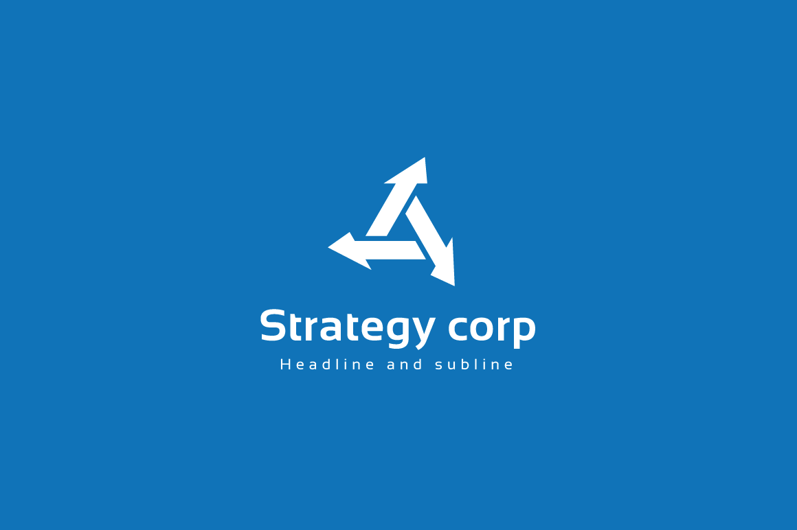 Strategy corporation logo. ~ Logo Templates on Creative Market