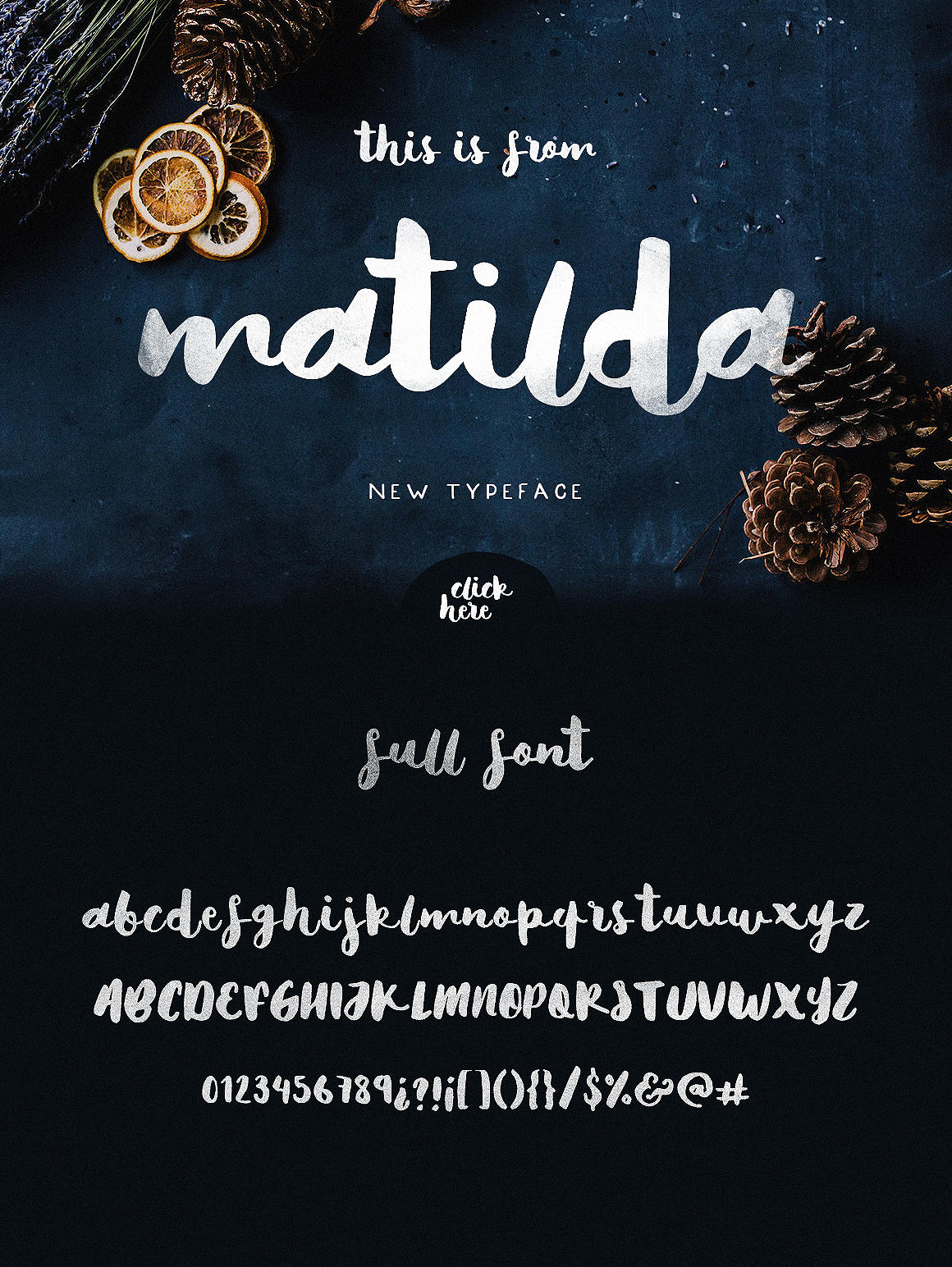 Matilda Font ~ Script Fonts on Creative Market