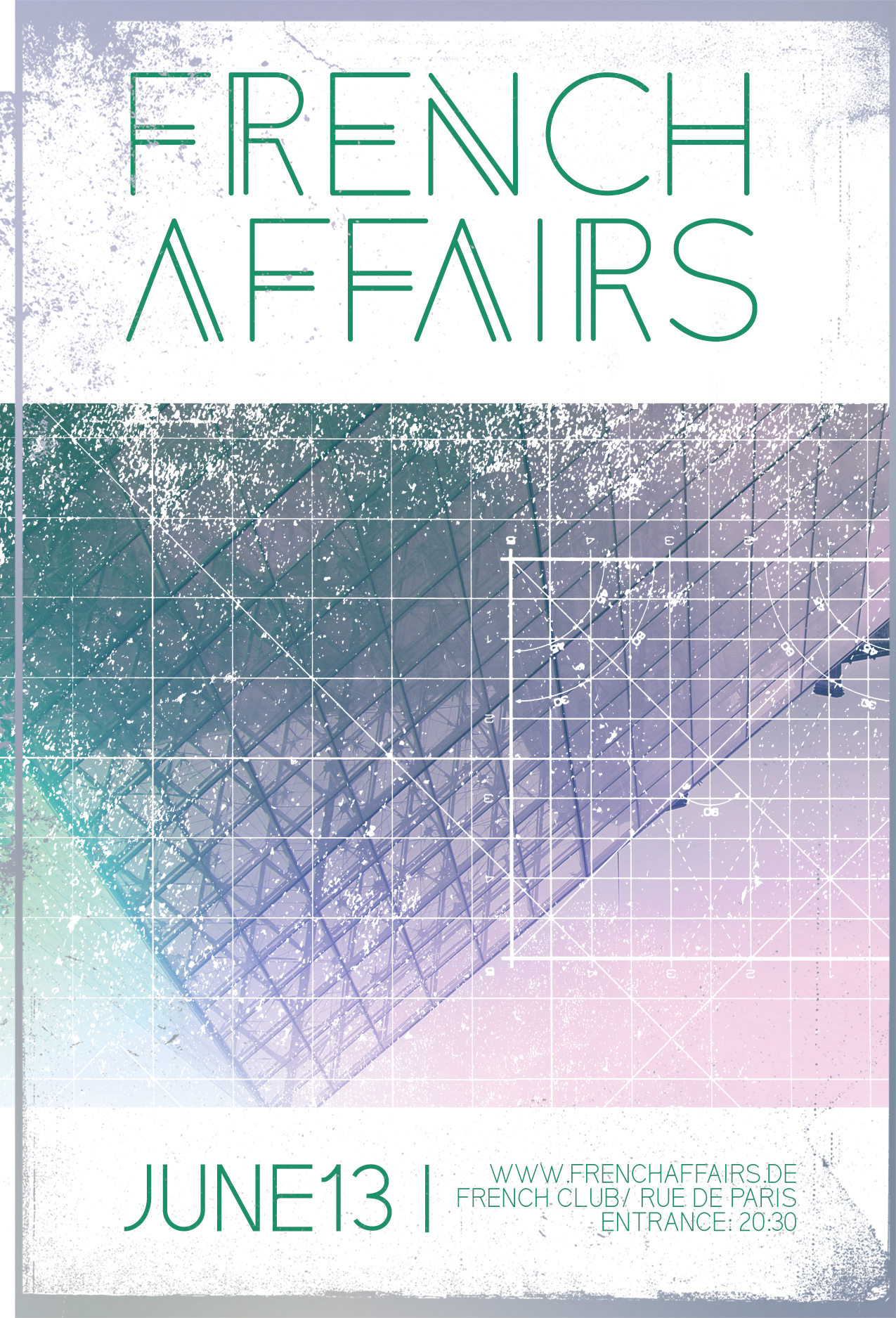 Paris Flyer Bundle French Connection ~ Flyer Templates on Creative Market