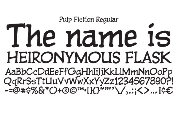 Pulp Fiction ~ Serif Fonts on Creative Market