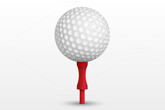 Golf Ball ~ Objects on Creative Market