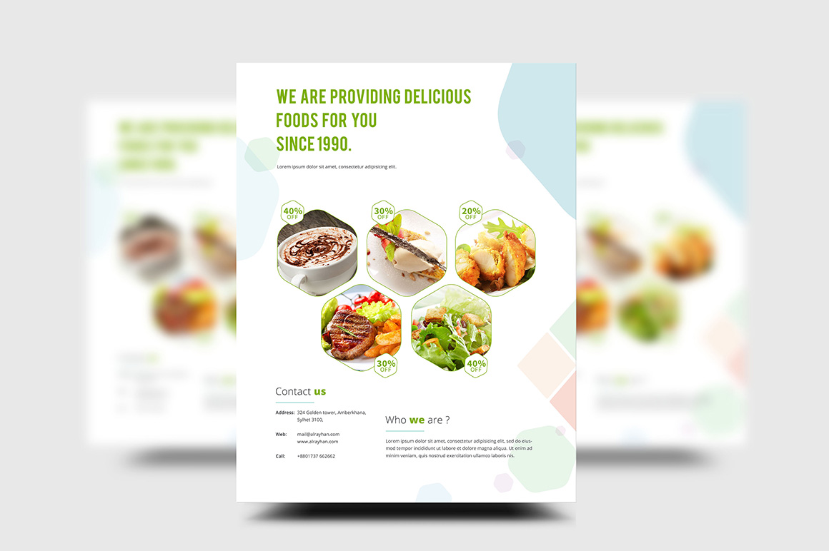 Product Sale Flyer Templates ~ Templates on Creative Market