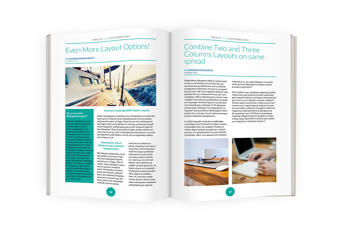 Community Newsletter ~ Brochure Templates on Creative Market