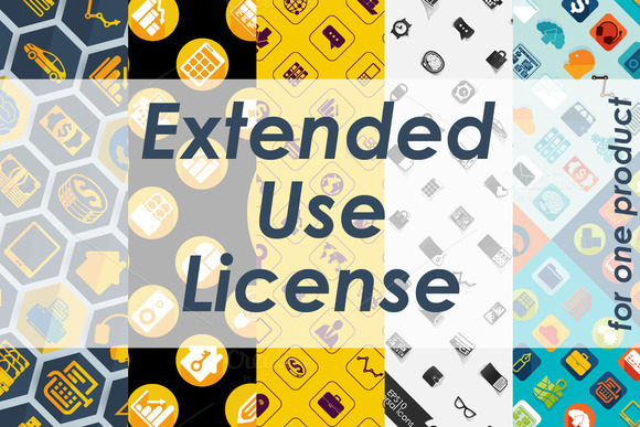 Extended Use License ~ Icons on Creative Market