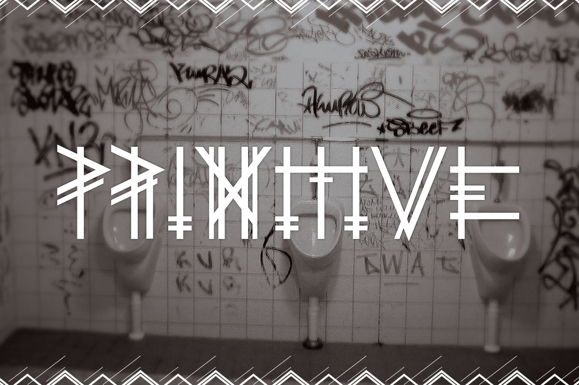 PRIMITIVE ~ Display Fonts on Creative Market