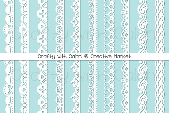 Neutral Color Paper Punch Border ~ Objects on Creative Market