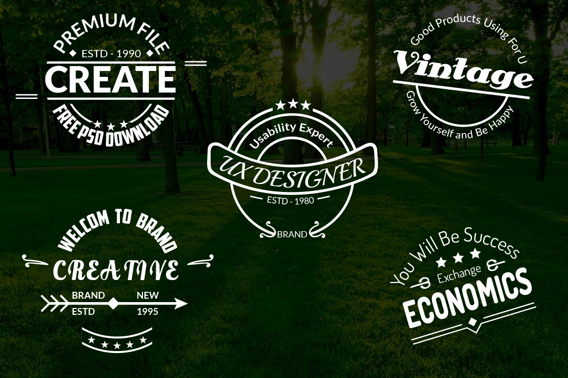 15 Smart Vintage Logos & Badges ~ Logo Templates on Creative Market