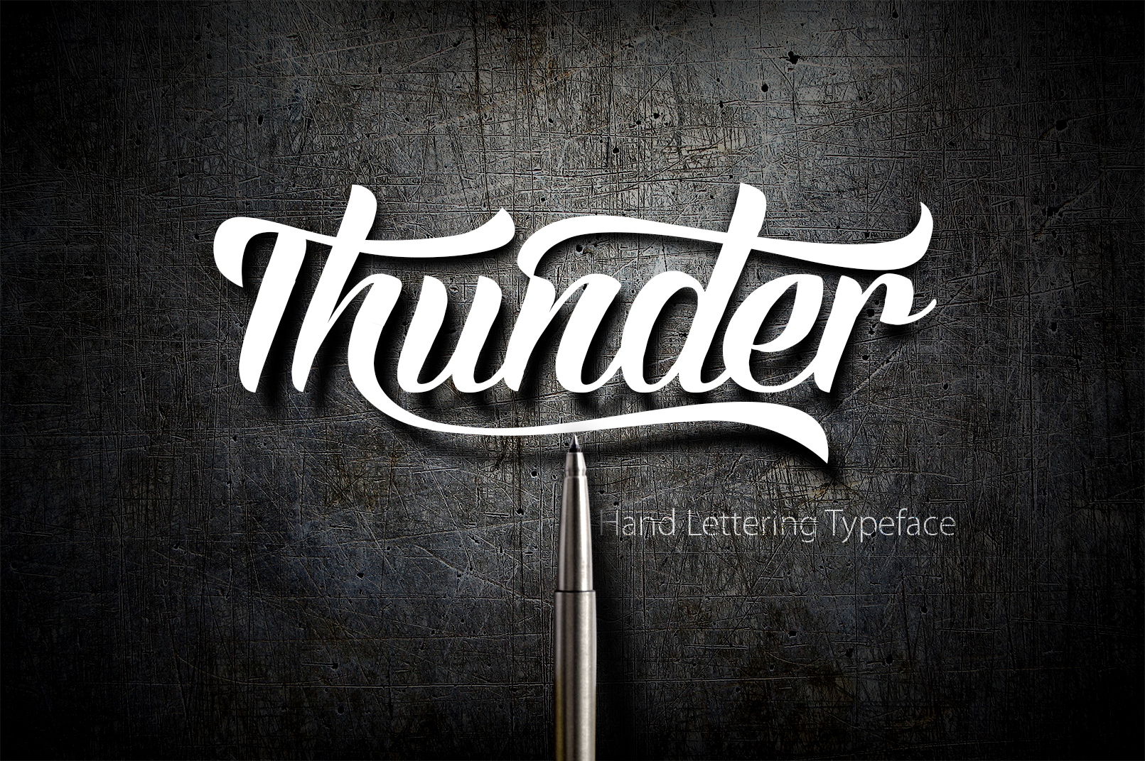 Thunder Script ~ Script Fonts on Creative Market