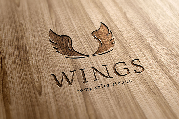 Wings Logo Template ~ Illustrations on Creative Market