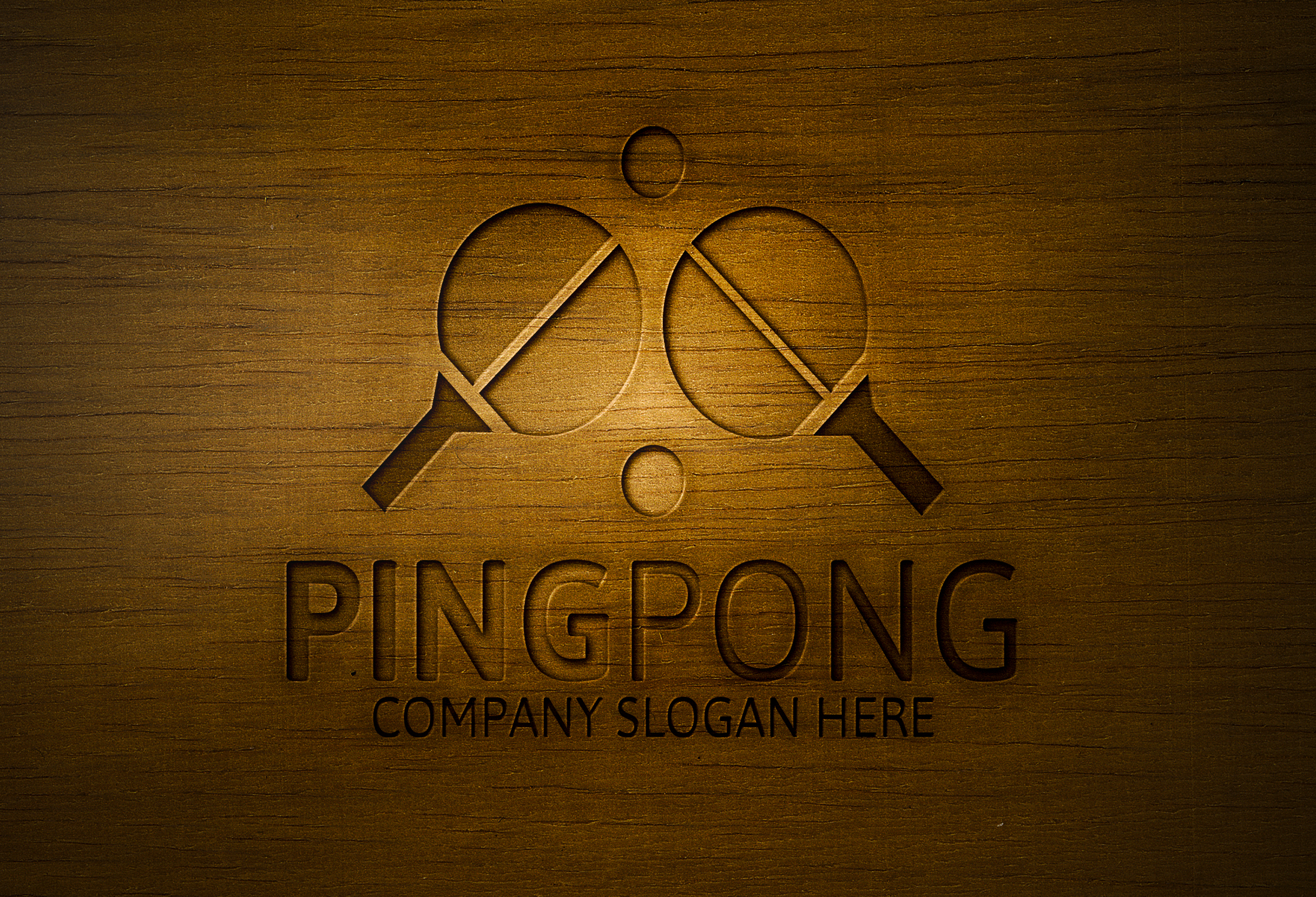 Ping Pong Logo ~ Logo Templates on Creative Market
