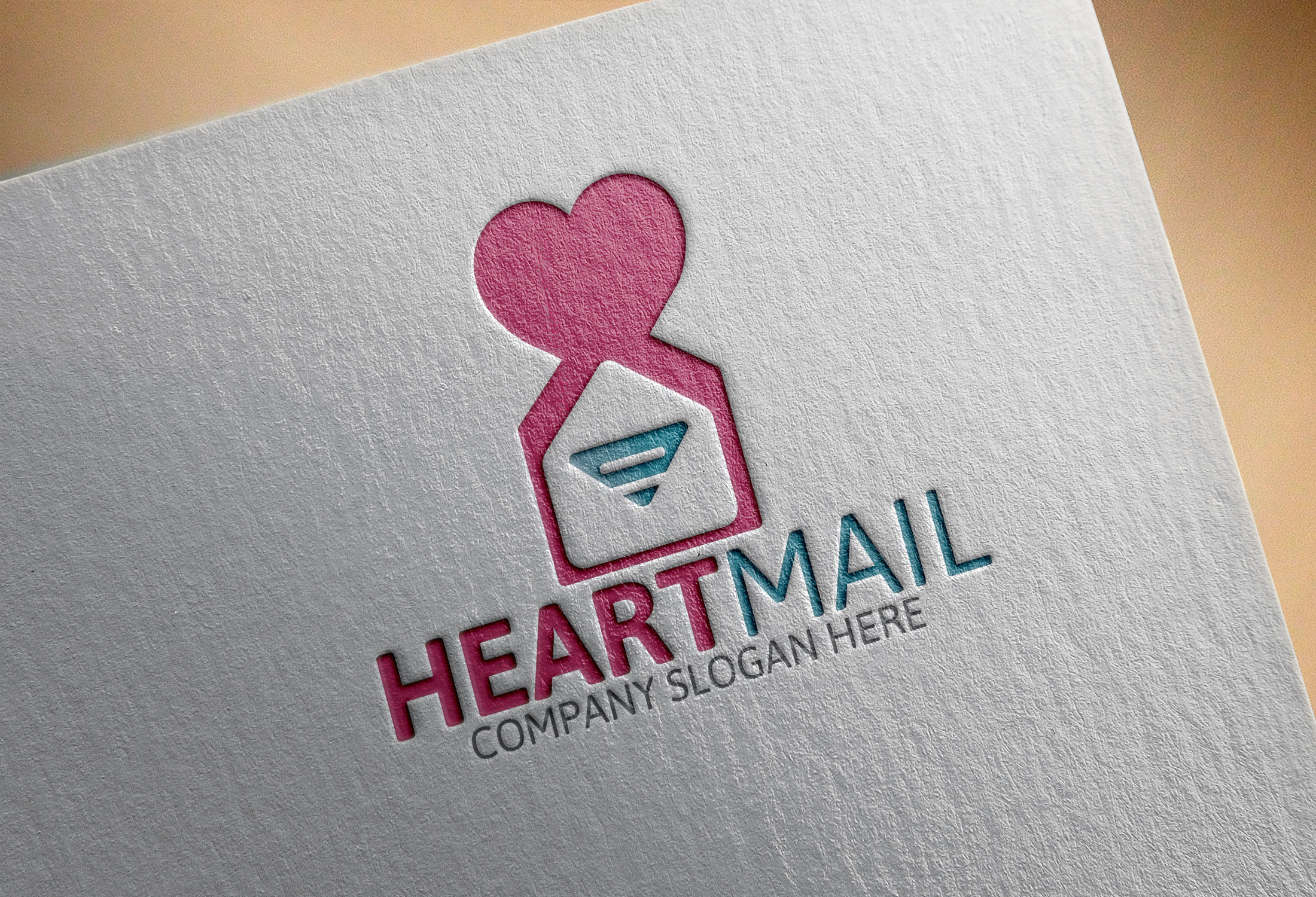 Heart Mail ~ Logo Templates on Creative Market