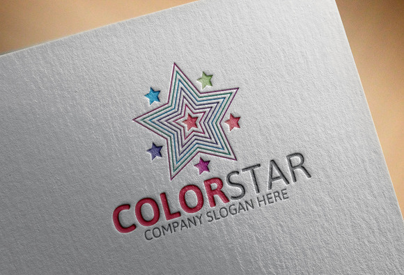 Color Star Logo ~ Logo Templates on Creative Market