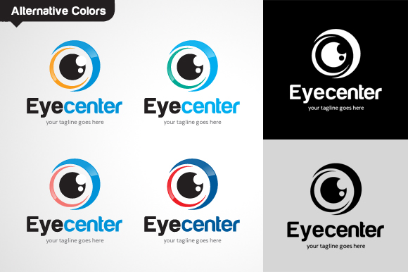 Eye Center - Eye Consulting Logo ~ Logo Templates on Creative Market
