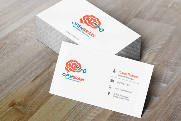 Open Brain Logo Template ~ Logo Templates on Creative Market